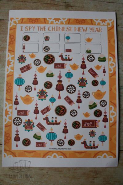 FREE Printable Chinese New Year I Spy Activity for Preschoolers