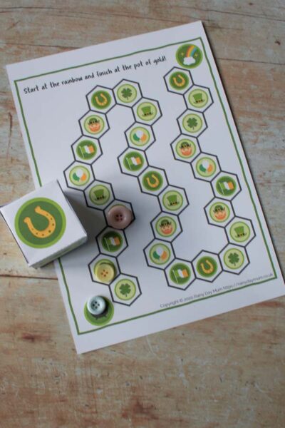 FREE Printable St Patrick's Day Board Game