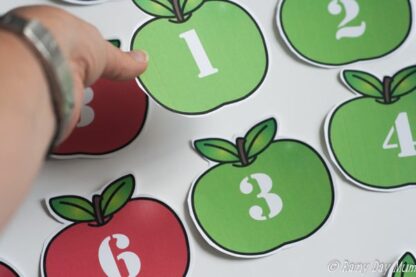 FREE Printable Apple Number Bonds - Rainy Day Mum Shop